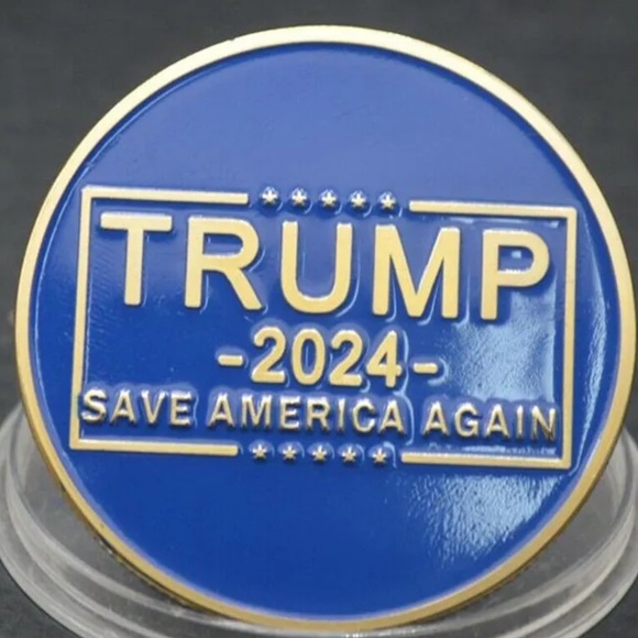 Source Unknown | Other | 2 Challenge Coin 224 President Donald Trump ...